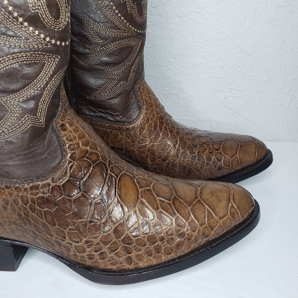 African Boots | Shoes | Vintage African Boots Sea Turtle Exotic Genuine ...